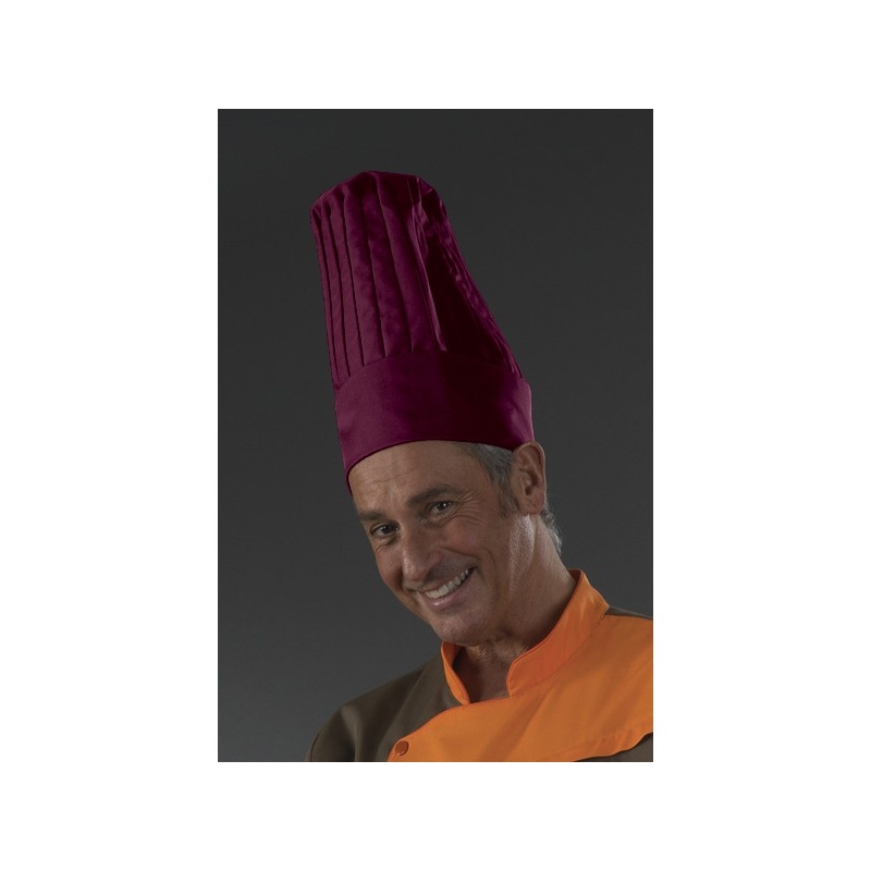 Toque grand chef PM9104 vêtement de cuisine - label-blouse.net