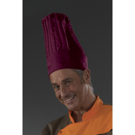 Toque grand chef PM9104 vêtement de cuisine - label-blouse.net
