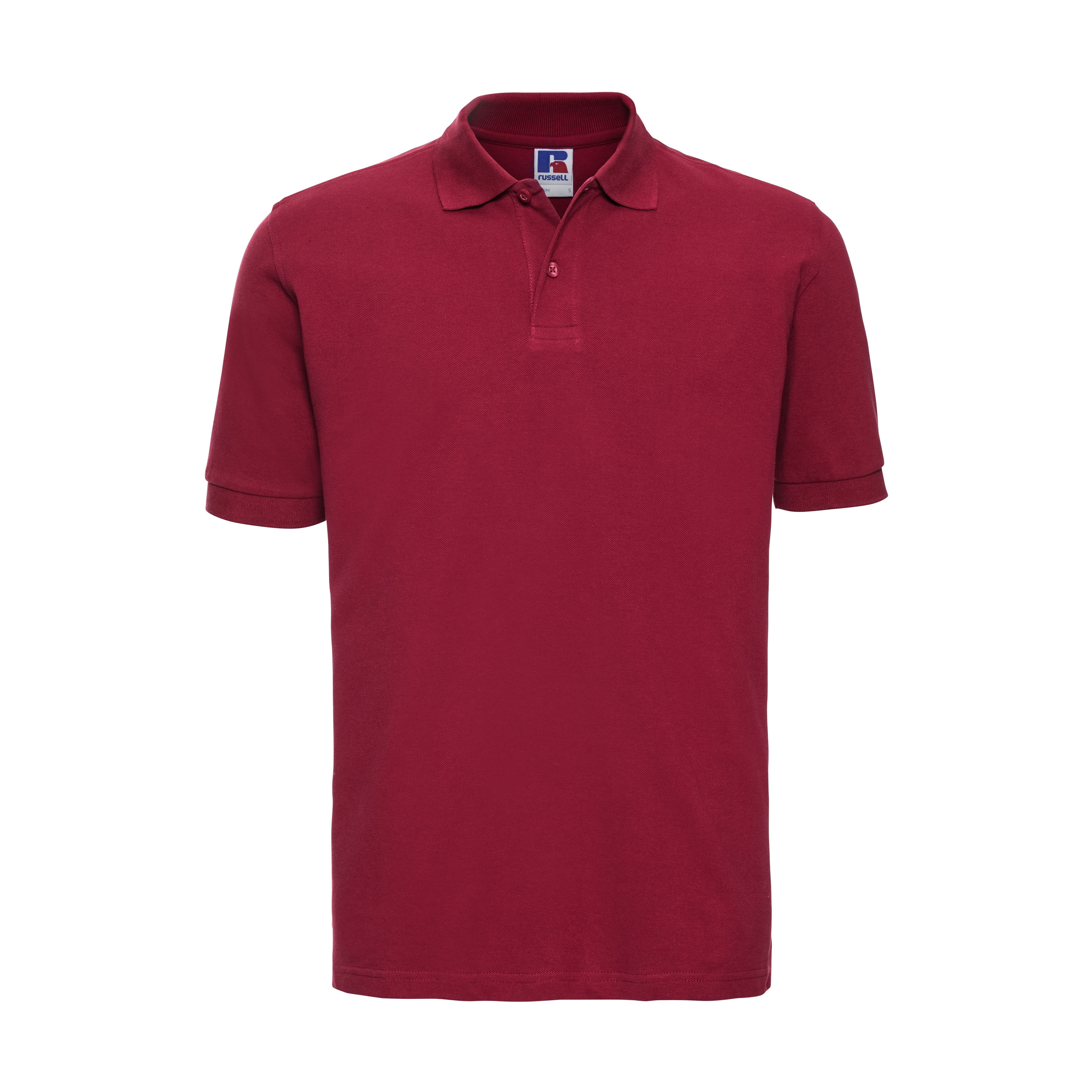 Polo MC HOMME couleur rouge