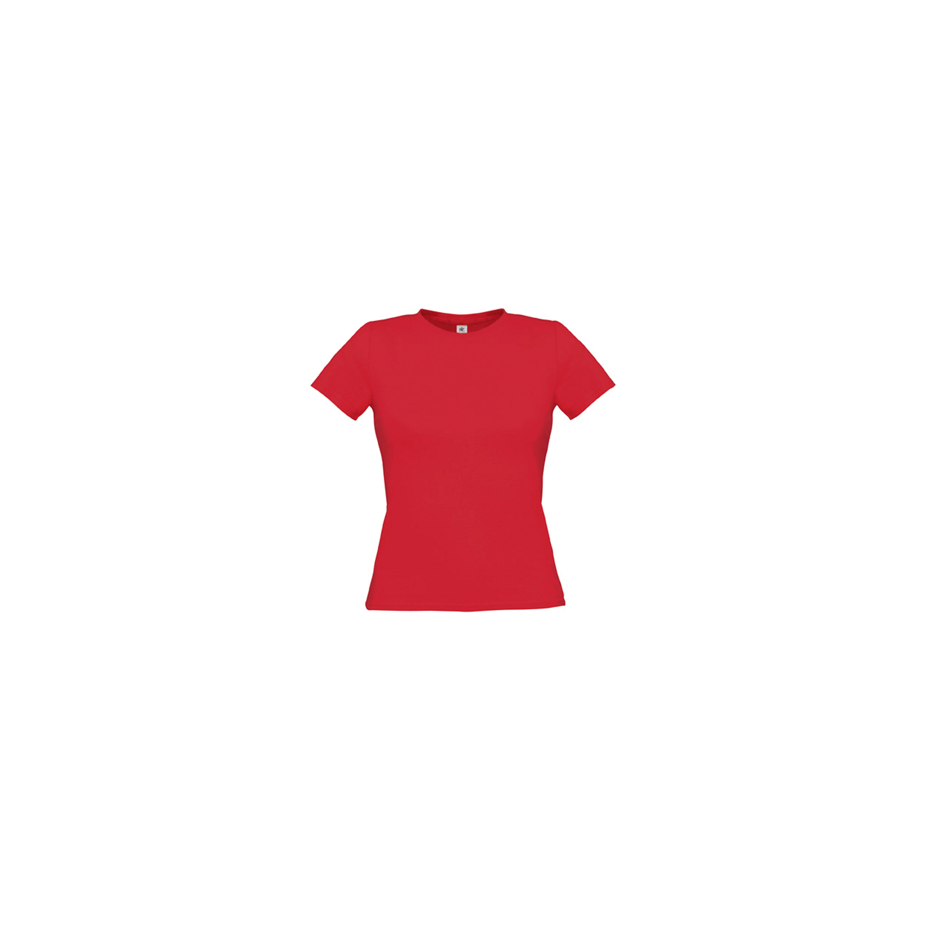 Tee Shirt femme rouge pour flocage