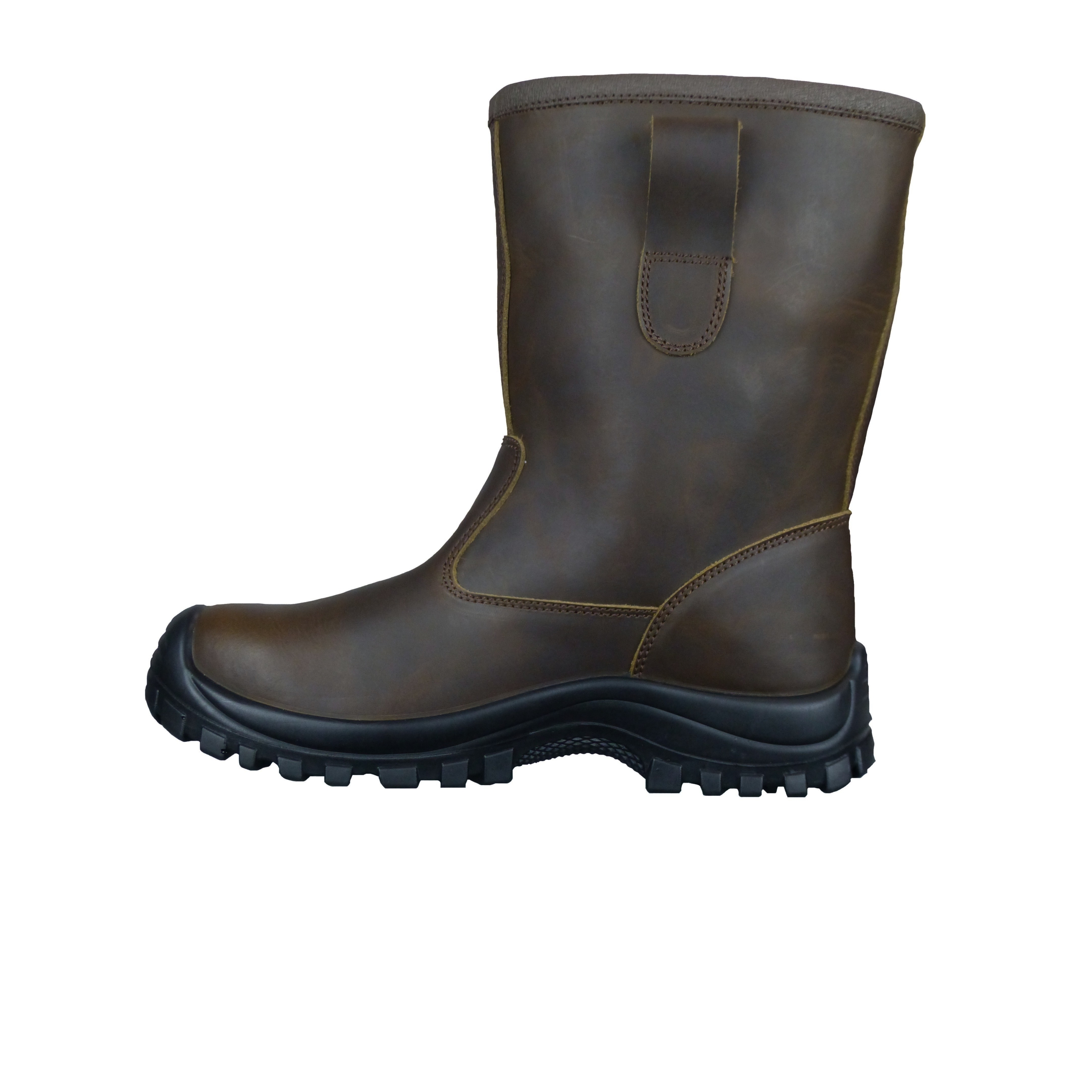 BOTTES SECU FOURRÉES MARRONS C38
