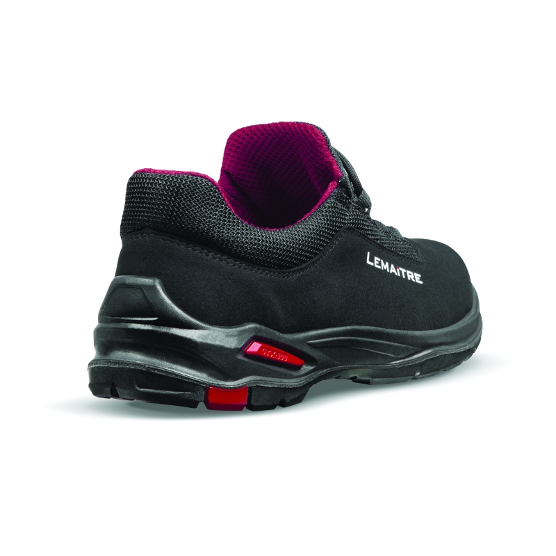 Chaussure de sécurité LEMAITRE SECURITE RILEY LOW S3 bas noir ESD ...