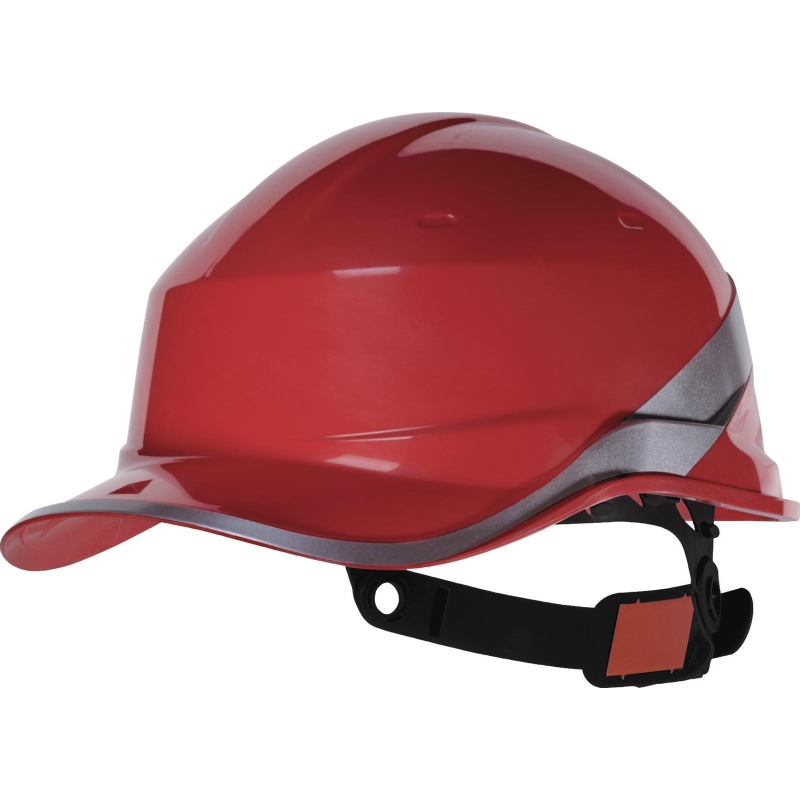 EPI Protection de la tête CASQUE CHANTIER DIAMONDV ROUGE - label-blouse.net