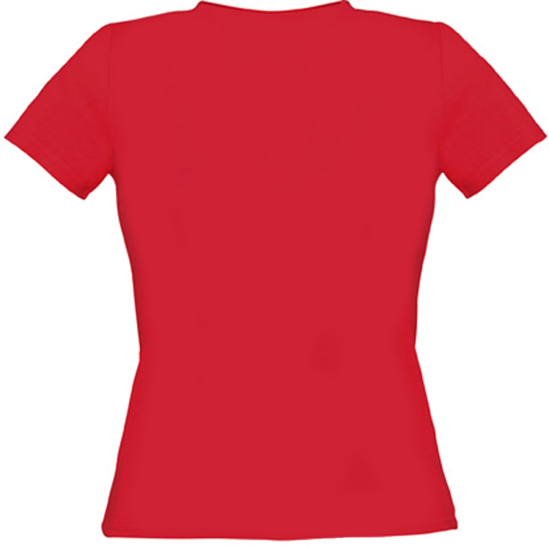 Tee Shirt femme rouge pour flocage
