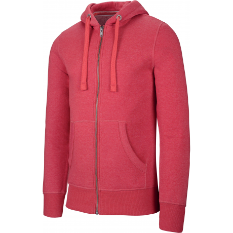 Sweat Shirt à broder Homme Femme Rouge - label-blouse.net