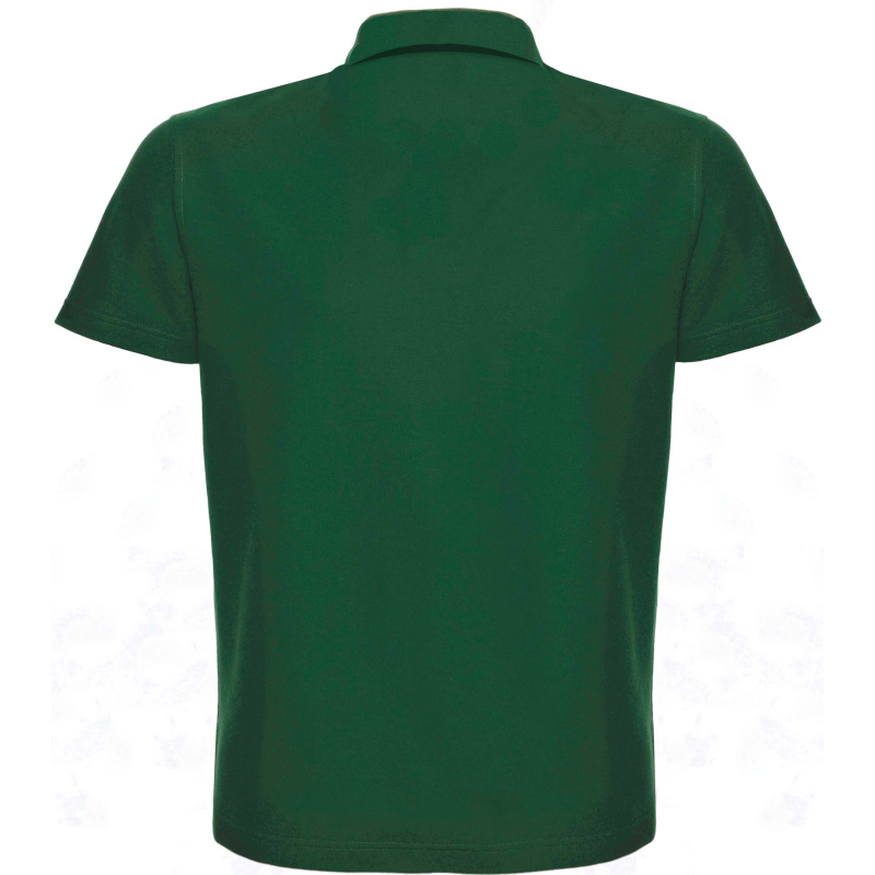 Polo B&C manches courtes homme bot e green